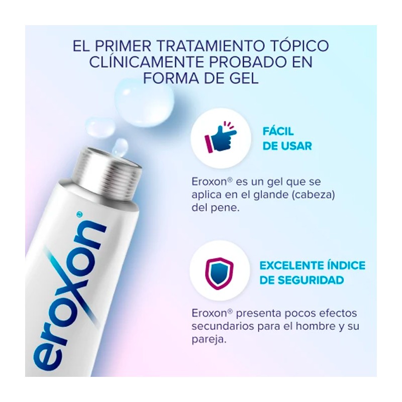 Eroxon Gel 4 Tubos Monodosis | Potente Efecto Rápido y Práctico