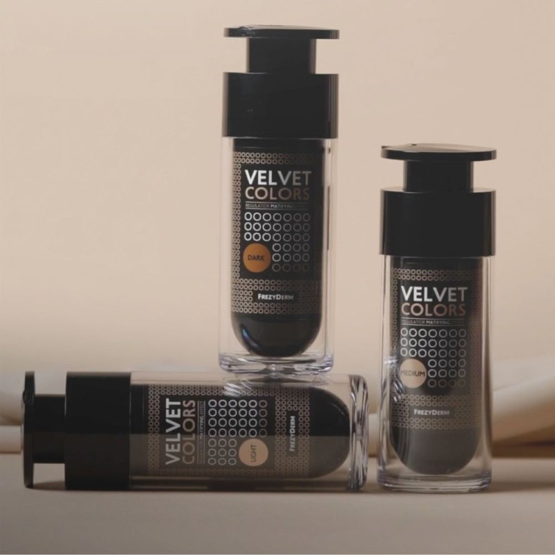 Frezyderm Velvet Colors Light 30ml | Maquillaje con Protección Solar SPF30